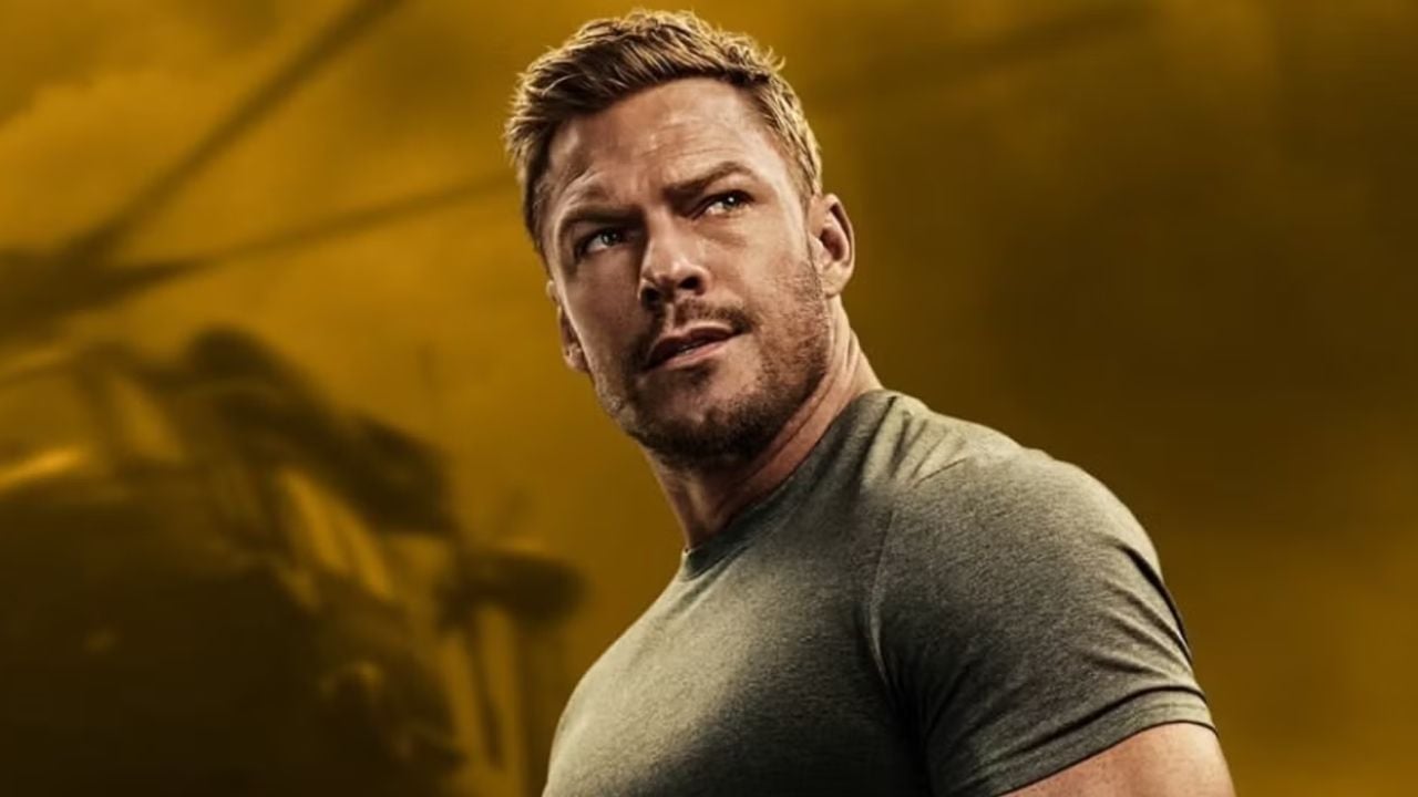 Há 12 anos, a estrela de Reacher, Alan Ritchson, estrelou Jogos Vorazes ...