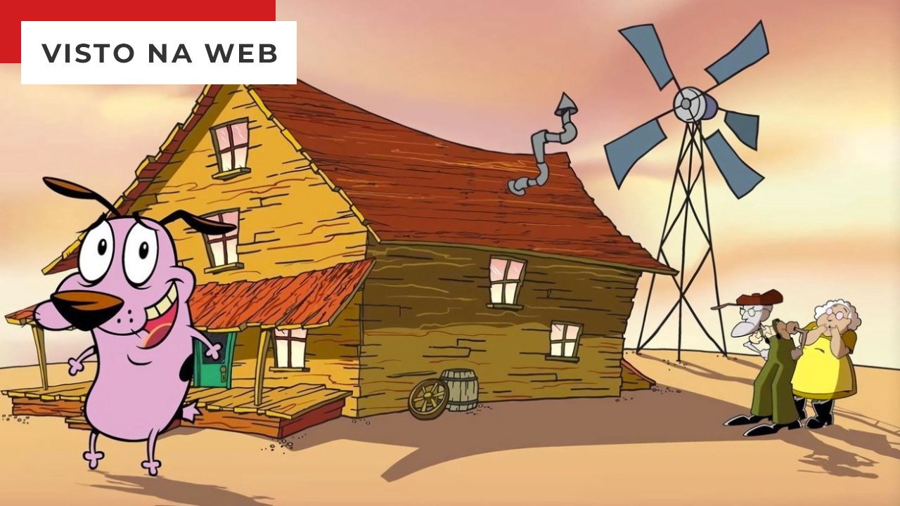 E se Coragem, o Cão Covarde fosse um menino de verdade? Artista imagina ...