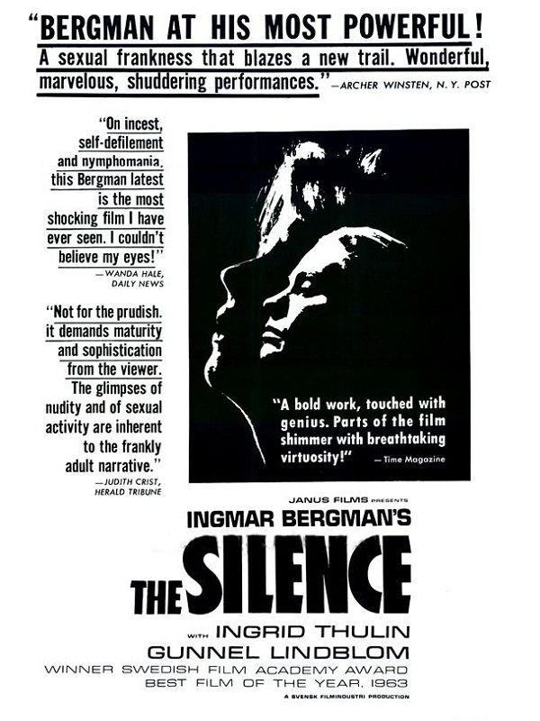 O Silêncio - Filme 1963 - AdoroCinema