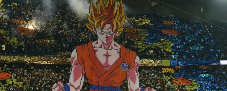 Paris Saint-Germain, time de Neymar, leva mosaico do Goku para jogo ...
