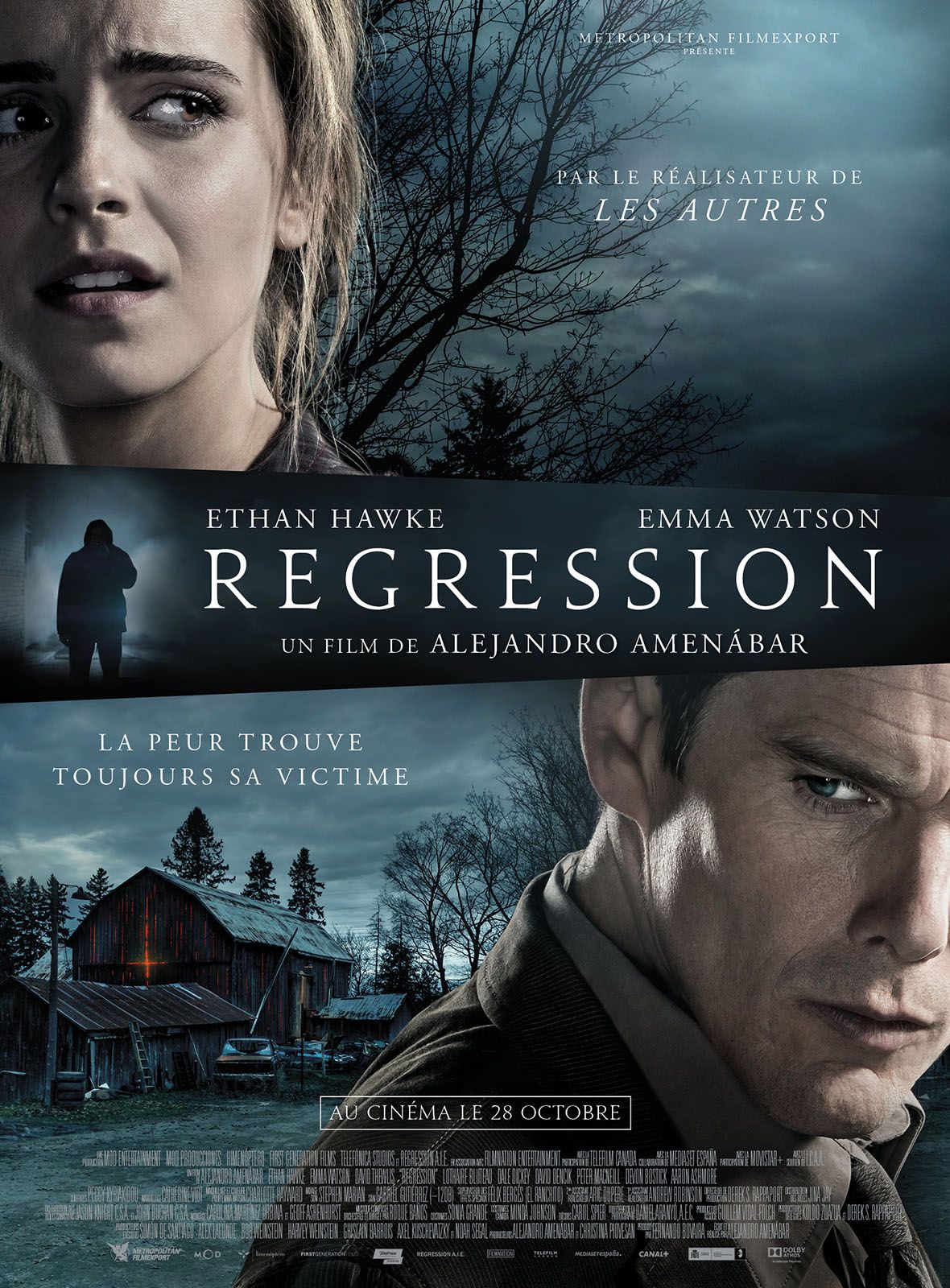 Pôster do filme Regressão - Foto 1 de 22 - AdoroCinema