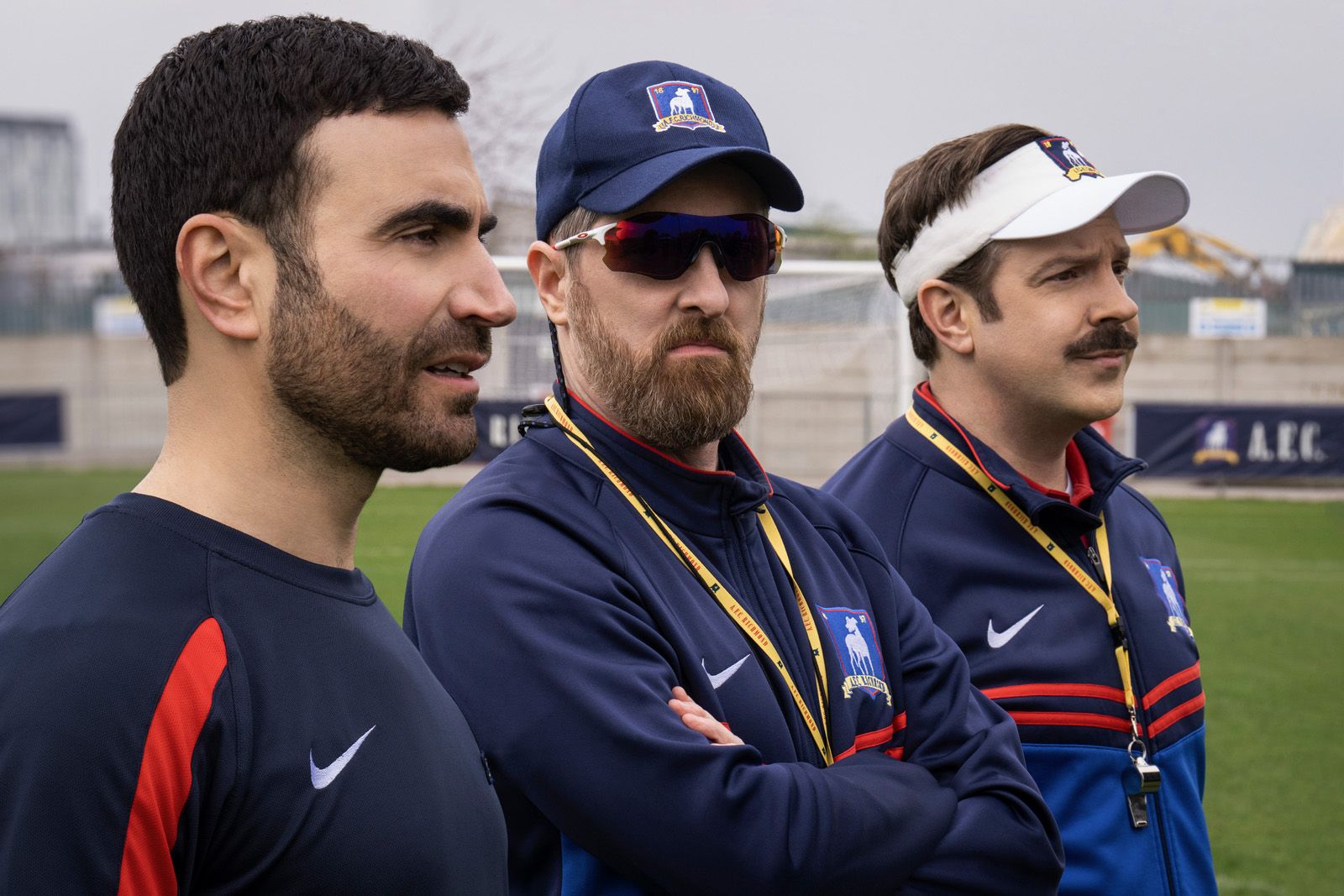 Ted Lasso : Fotos Jason Sudeikis, Brett Goldstein (II), Brendan Hunt ...