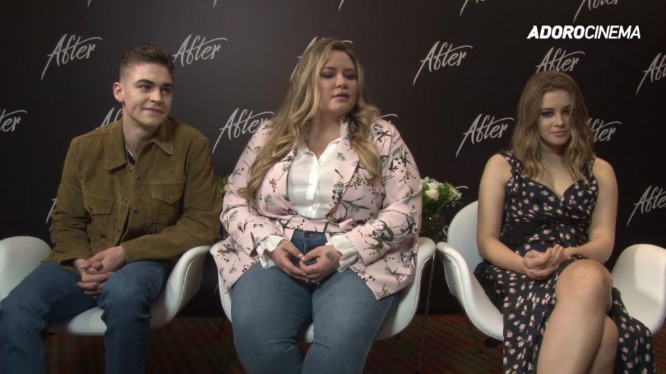 Entrevista sobre After : After Entrevista com Elenco e Autora - AdoroCinema